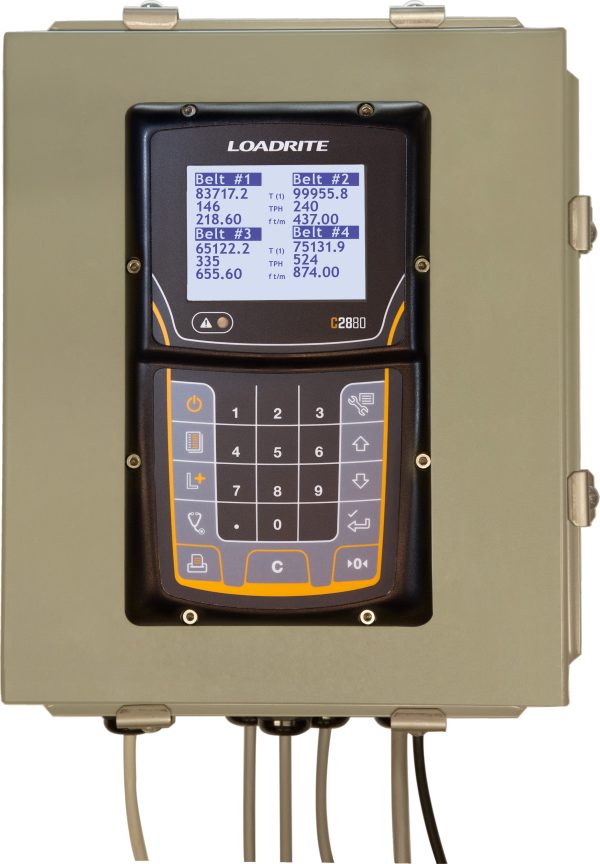 Loadrite C2880 : Le pesage sur convoyeurs pour votre installation fixe